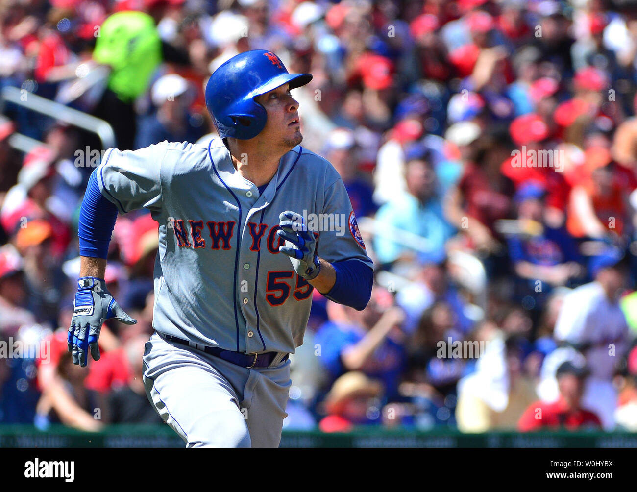 New york mets second baseman kelly johnson 55 hi-res stock photography ...