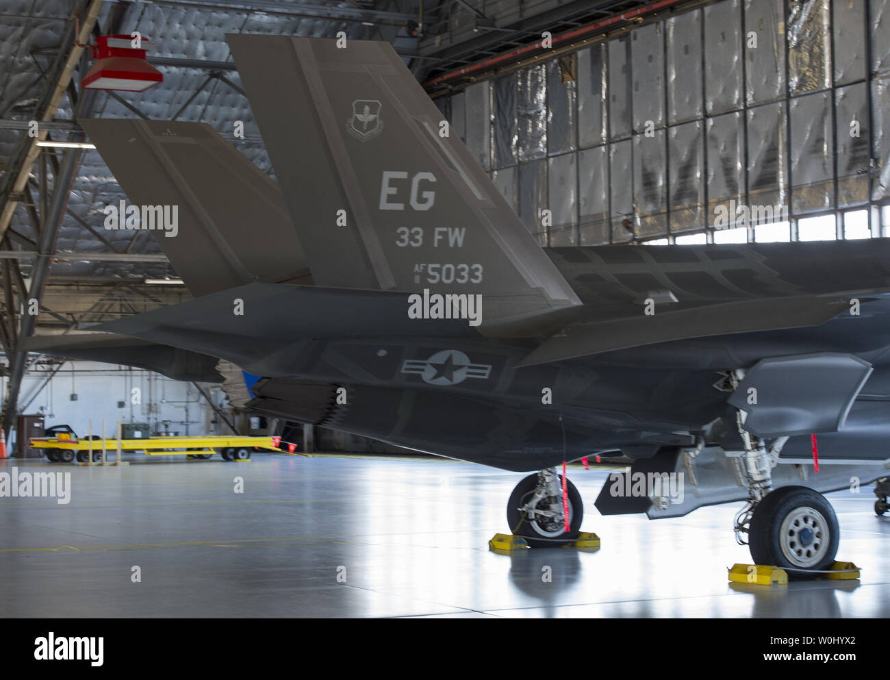A F-35, the U.S. Air Force's latest fifth-generation fighter, is on ...