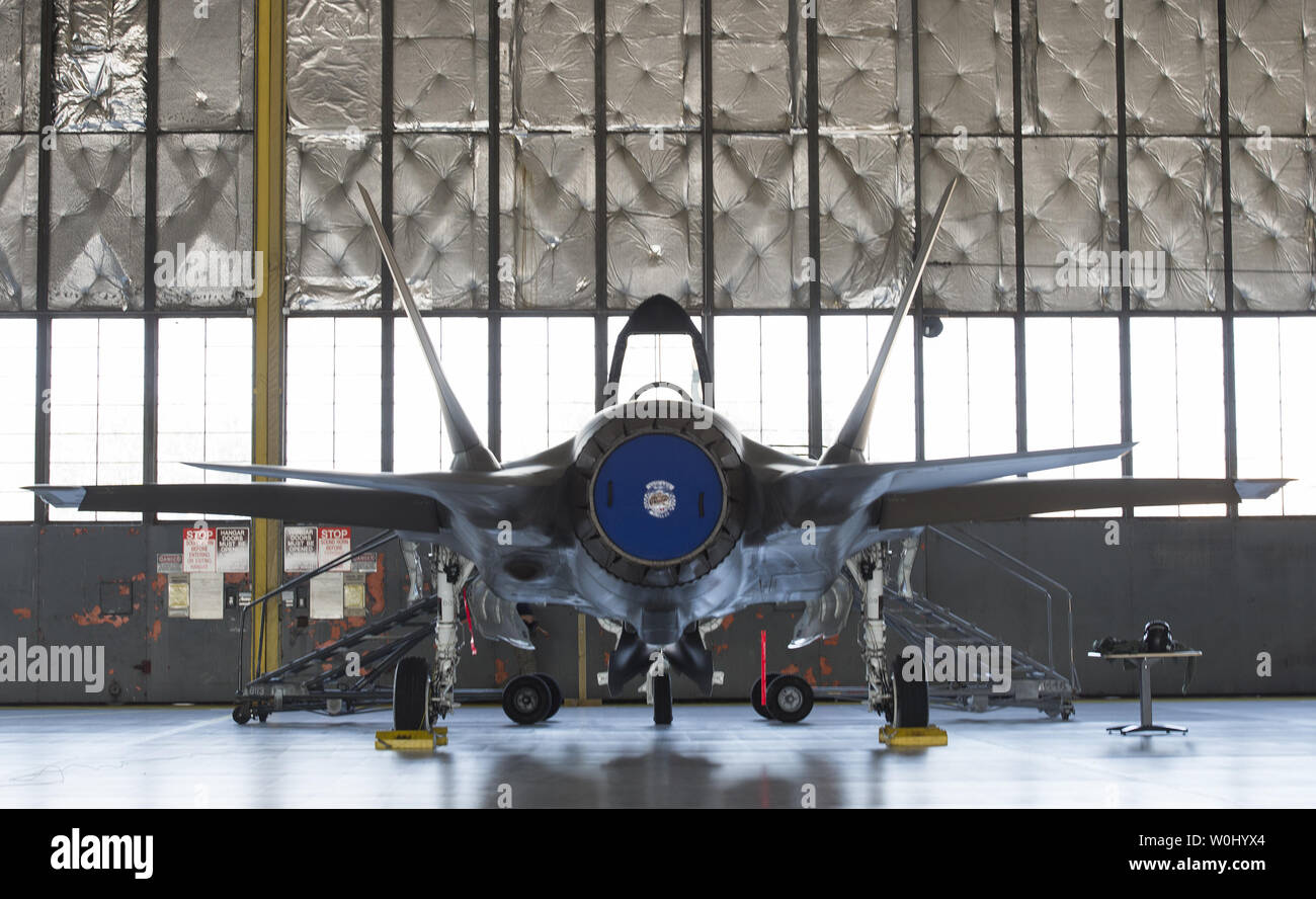 A F-35, the U.S. Air Force's latest fifth-generation fighter, is on ...