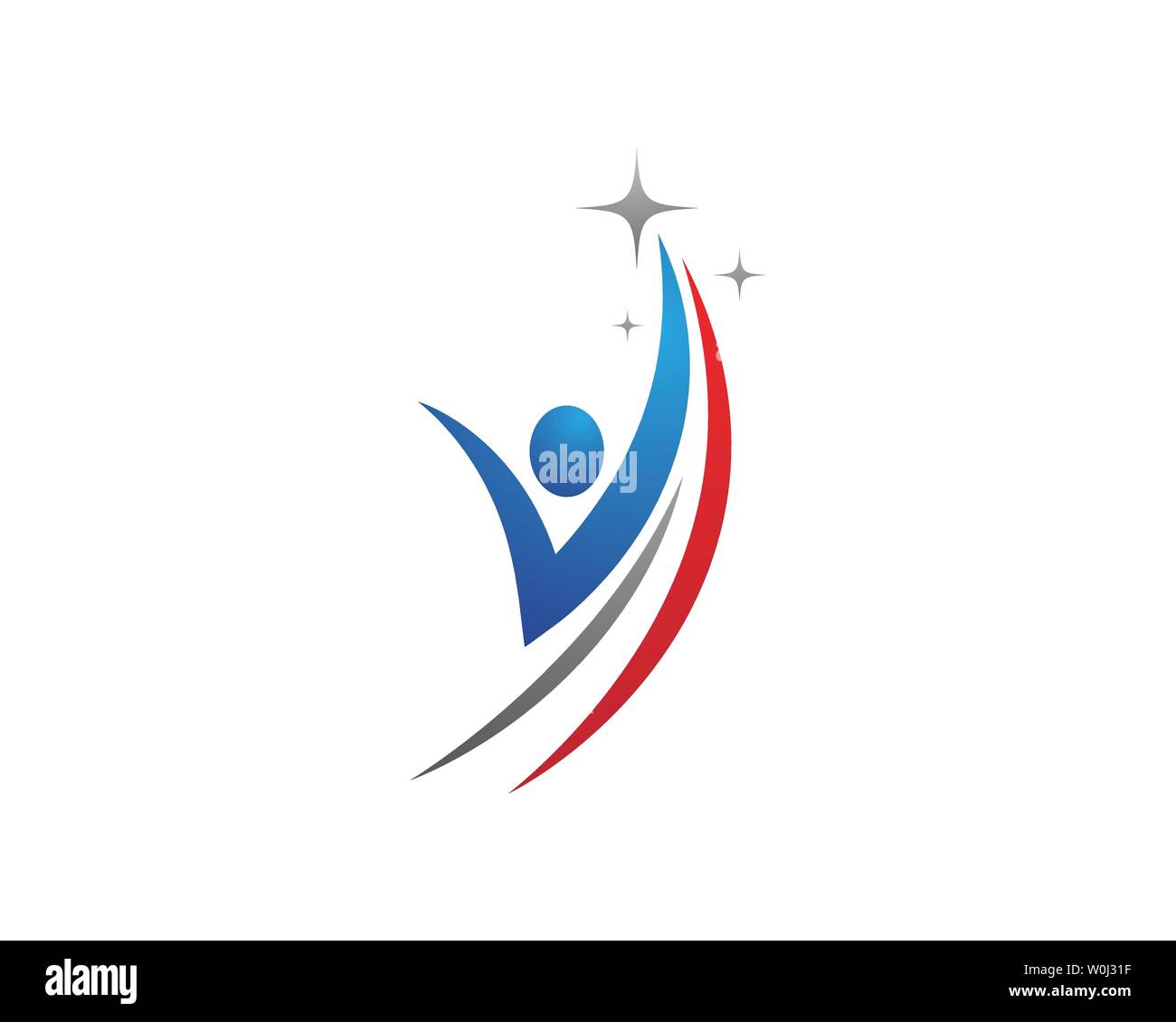 Human character logo sign illustration vector design Stock Vector Image ...