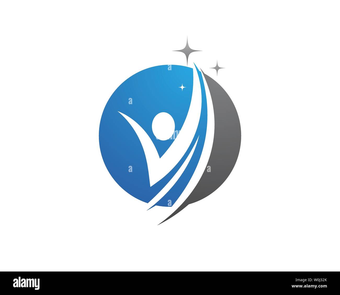 Human character logo sign illustration vector design Stock Vector Image ...