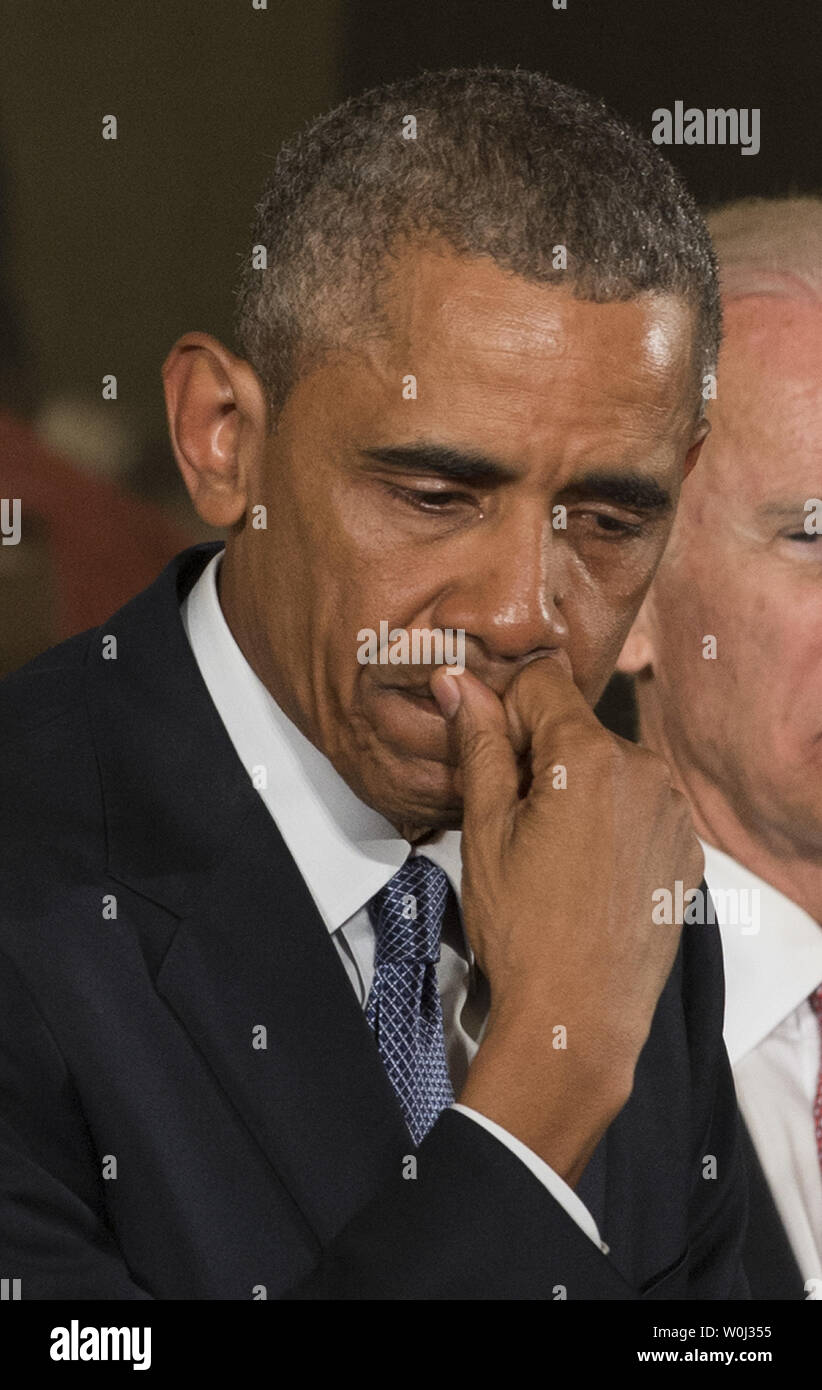 Obama Crying Shooting