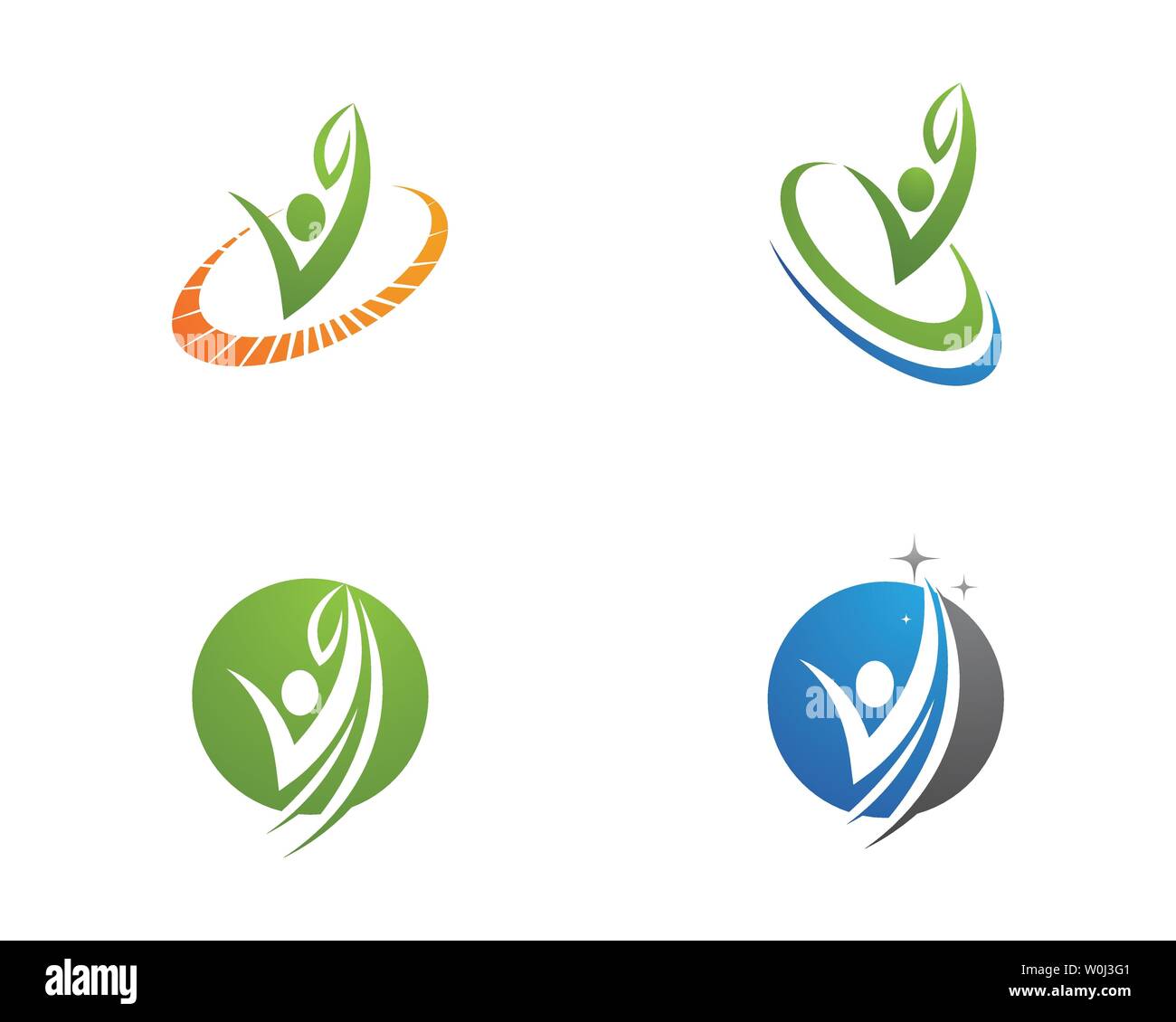 Human character logo sign illustration vector design Stock Vector Image ...