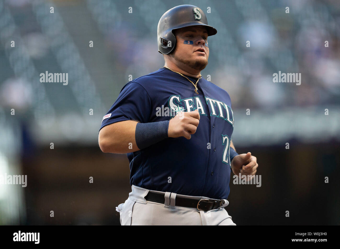 June 26, 2019: Seattle Mariners first baseman Daniel Vogelbach #20 in ...