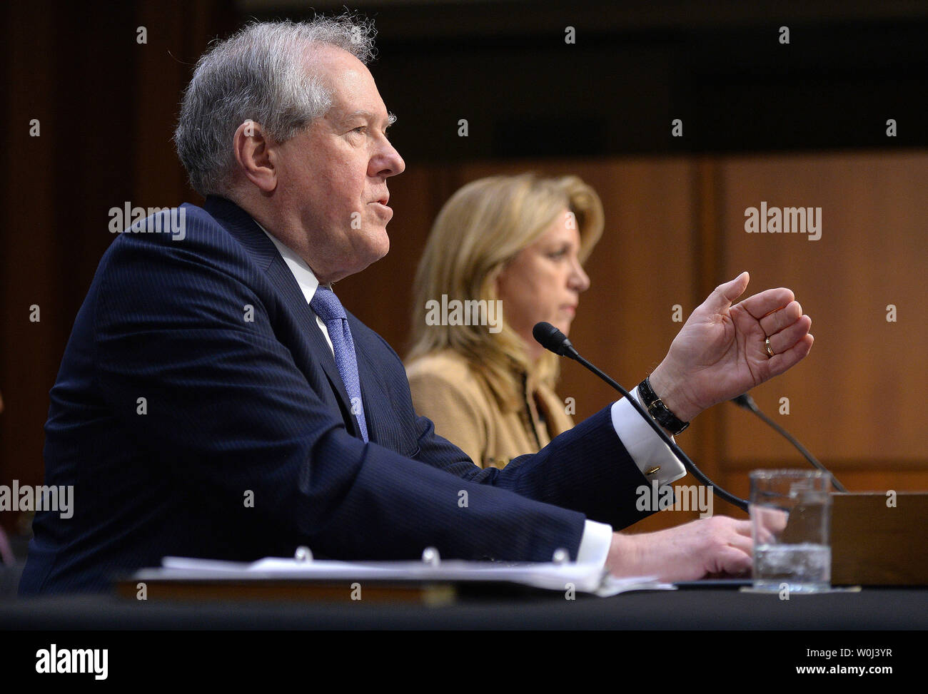 Frank Kendall III (L), Under Secretary Of Defense For Acquisition, and ...
