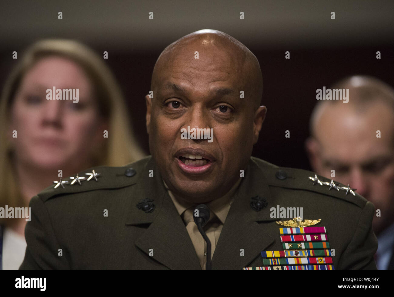 Marine Corps Lt. Gen. Vincent Stewart, director of the Defense ...