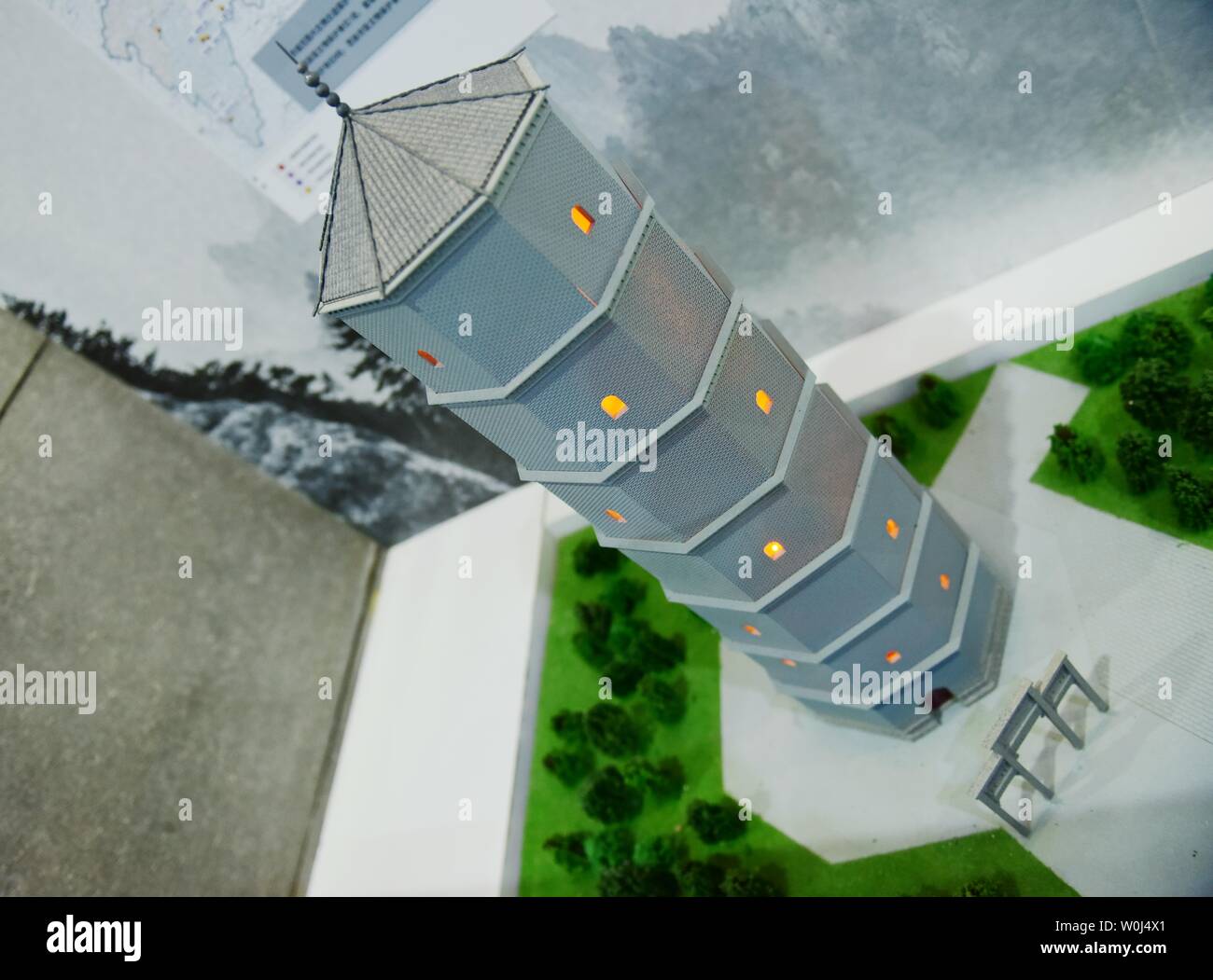 Model pagoda hi-res stock photography and images - Alamy