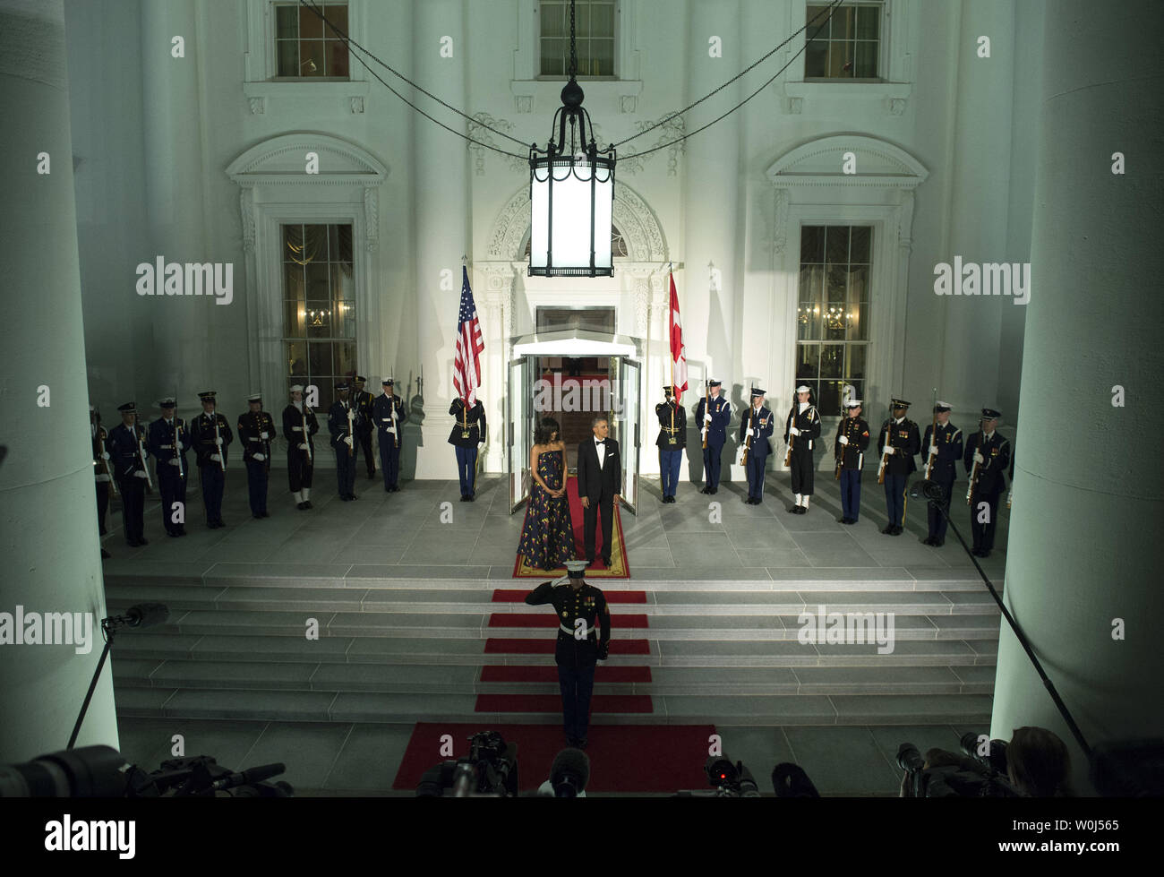 Justin trudeau dinner white house hi-res stock photography and images ...