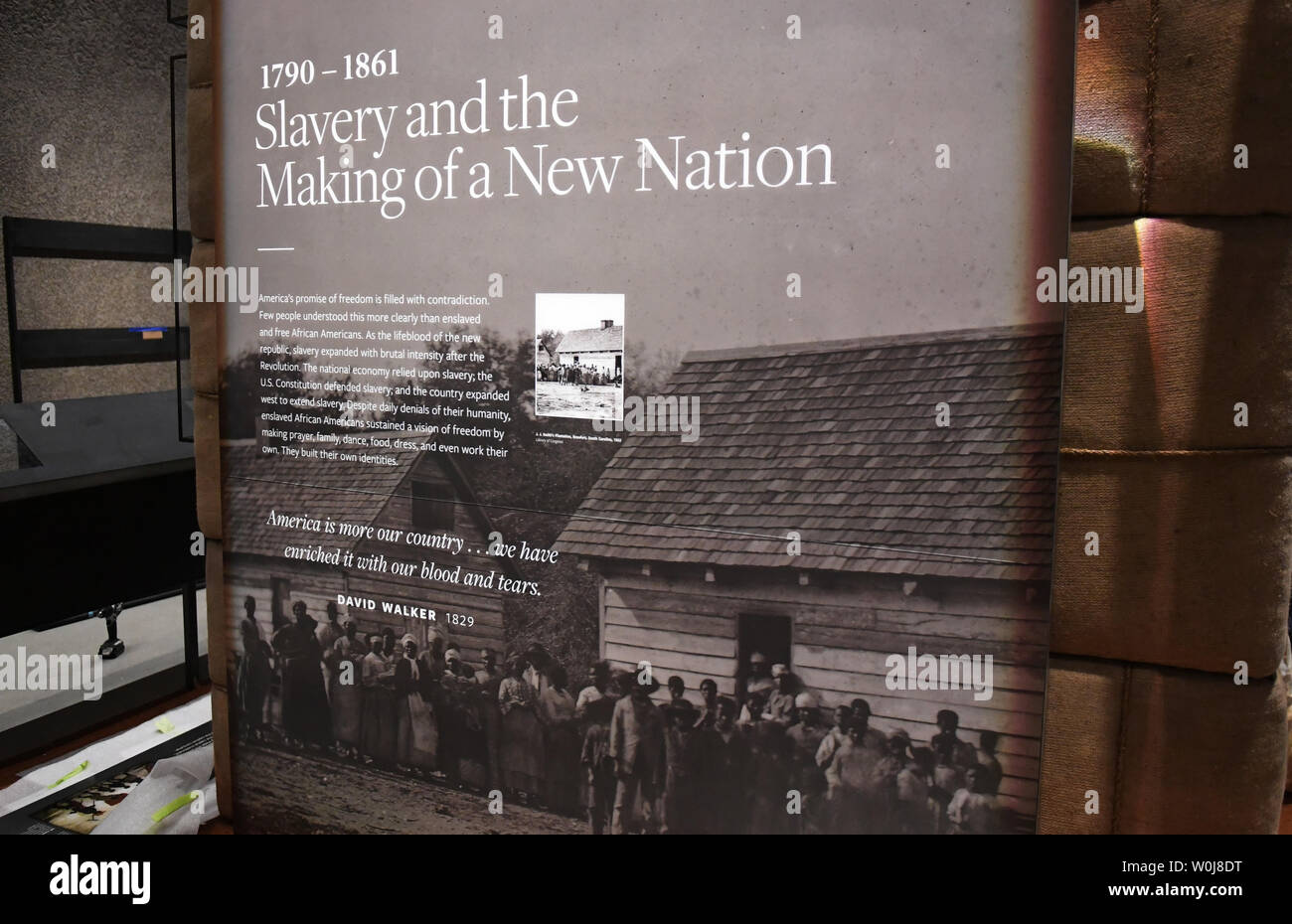 A slavery exhibit is part of the Smithsonian National Museum of African ...