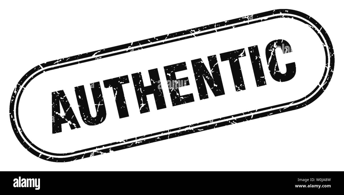 authentic stamp. authentic square grunge sign. authentic Stock Vector ...