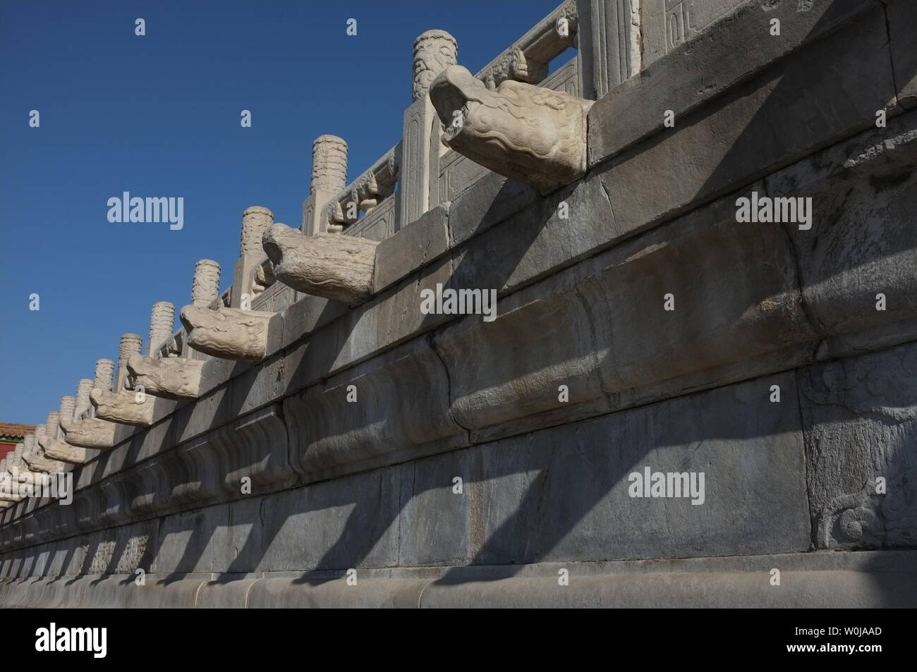 Building materials of the National Palace Museum in Beijing Stock Photo ...