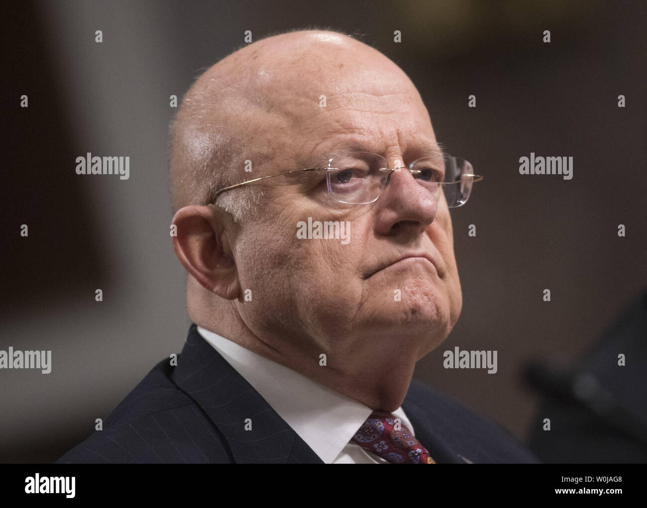 National Intelligence Director James Clapper testifies during a Senate ...