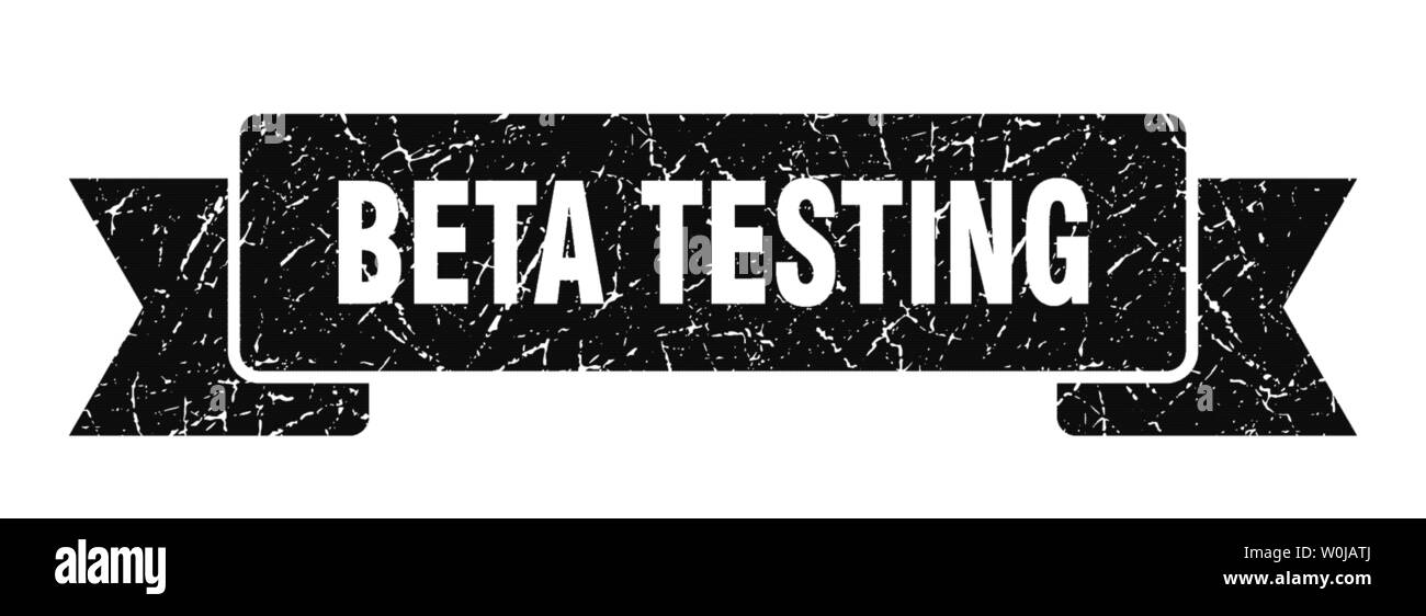 Beta testing stamp Black and White Stock Photos & Images - Alamy