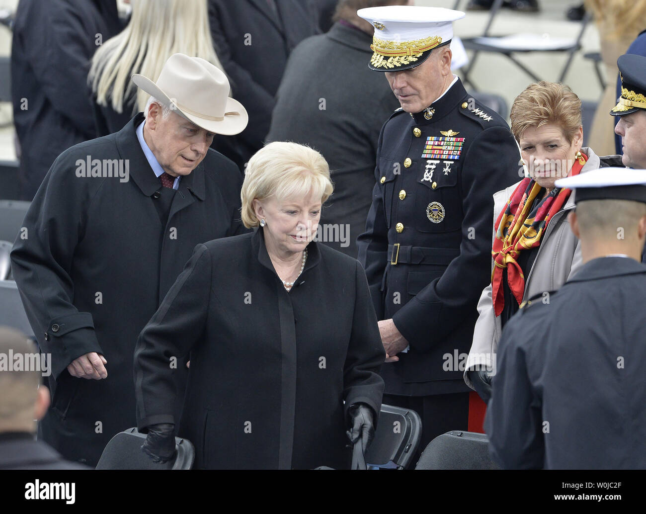 Former Vice-President Dick Cheney and wife Lynne arrive at the ...