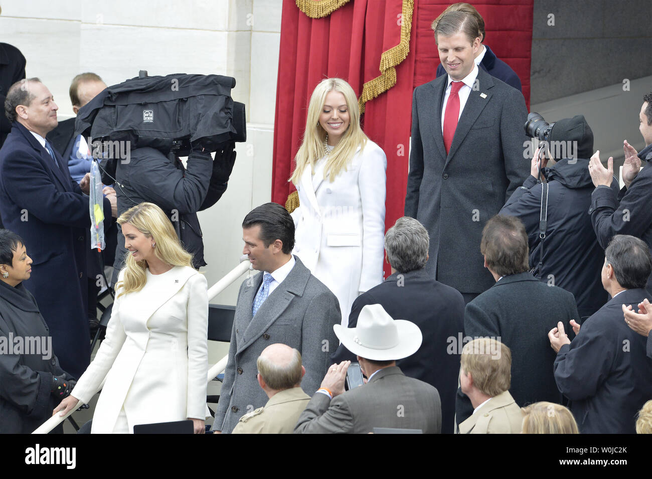 President Elect Donald Trump's children (L-R) Ivanka, Donald, Jr ...