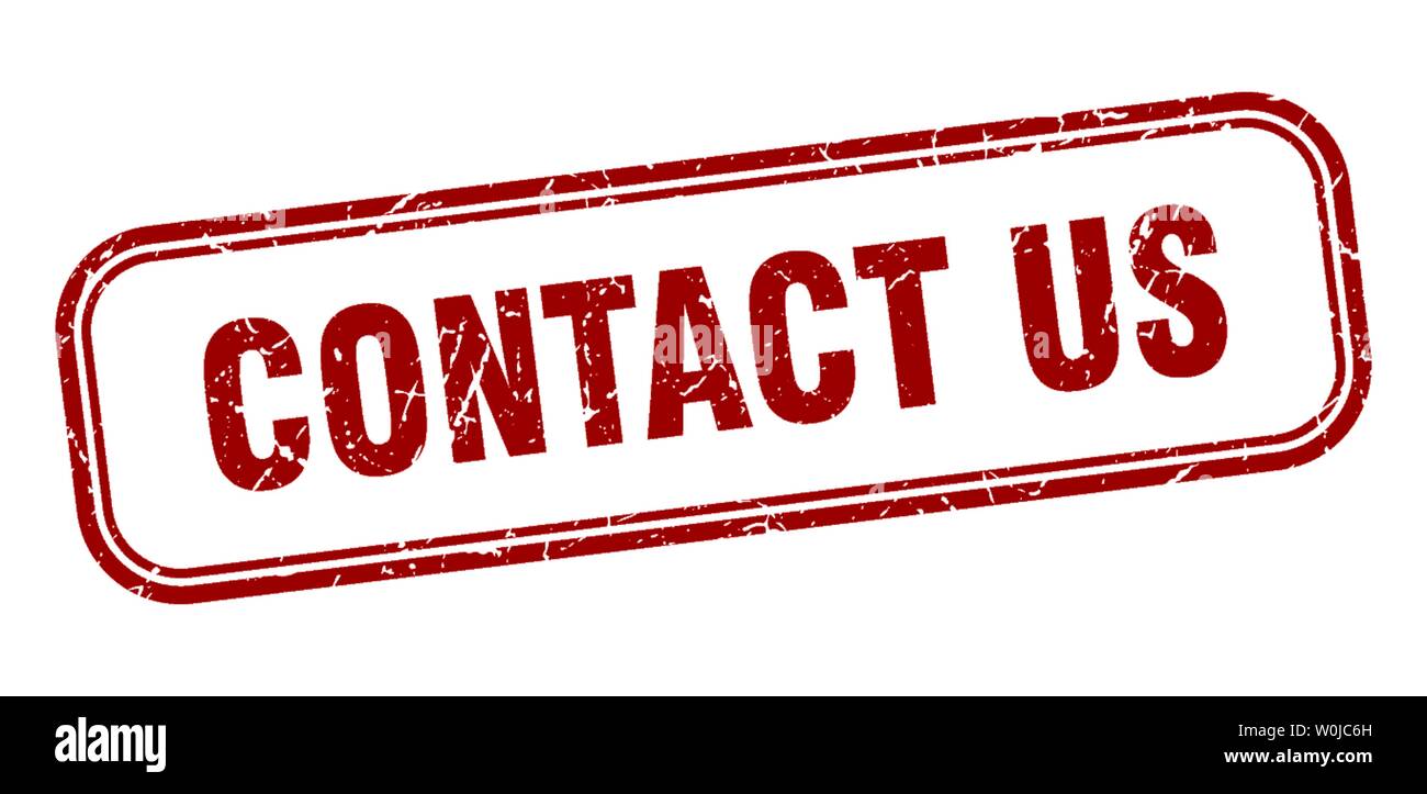 contact us stamp. contact us square grunge sign. contact us Stock ...