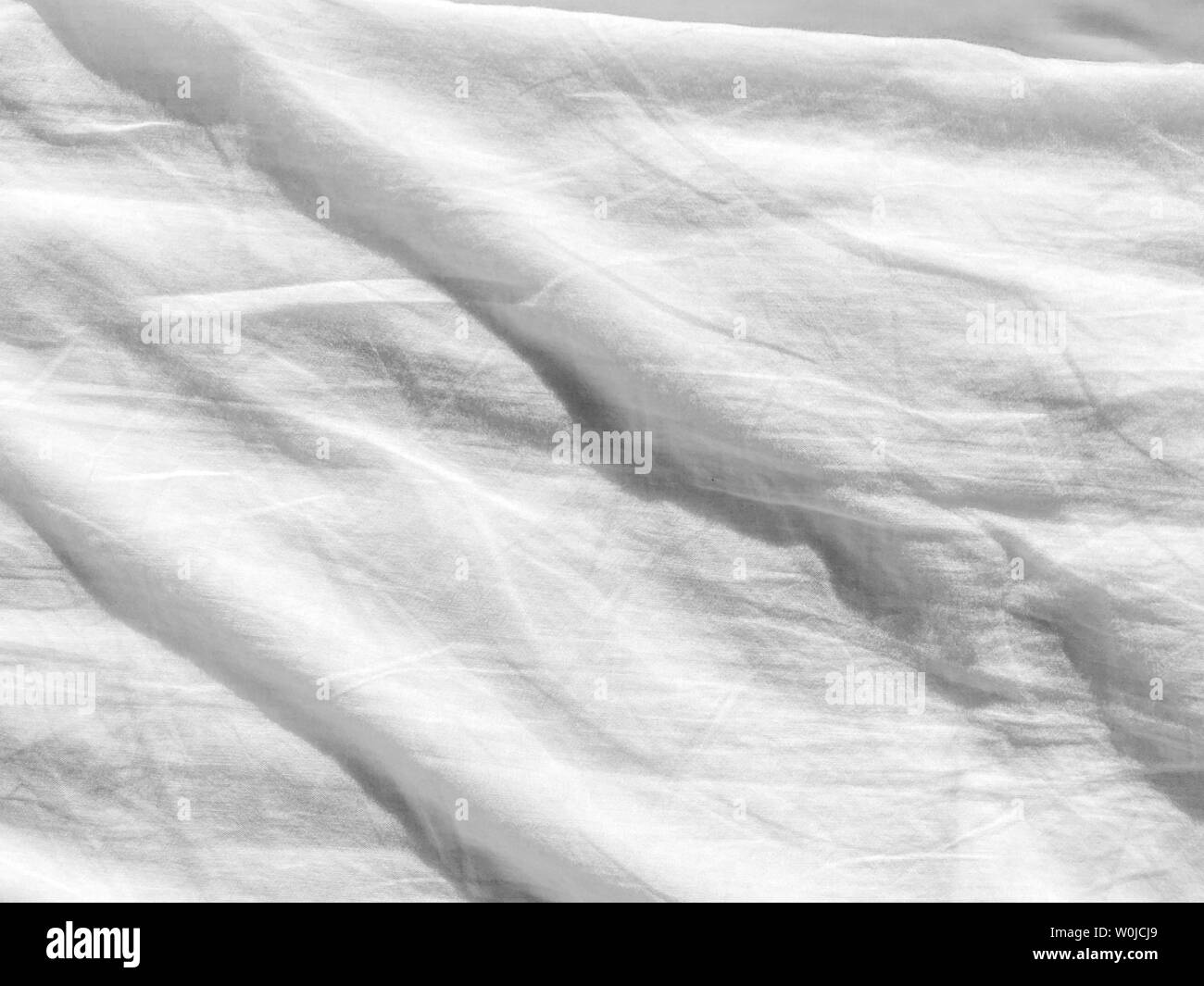 white fabric drapery designer background Stock Photo - Alamy