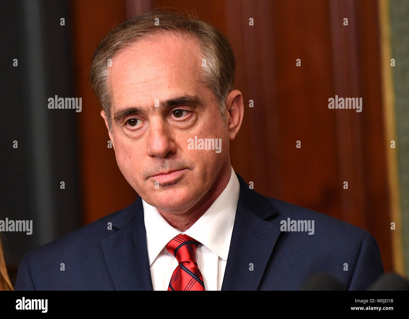 Dr. David Shulkin is seen before being sworn in as Secretary of ...