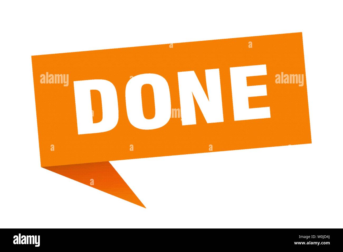 done speech bubble. done sign. done banner Stock Vector Image & Art - Alamy