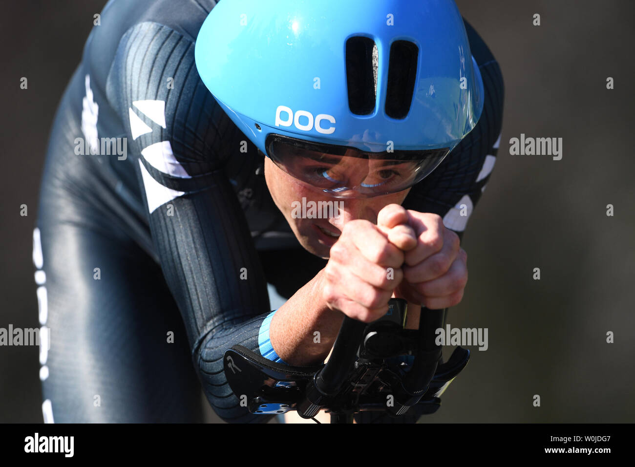 Ribble Pro Cycling's John Archibald in the Elite Men's race during the ...