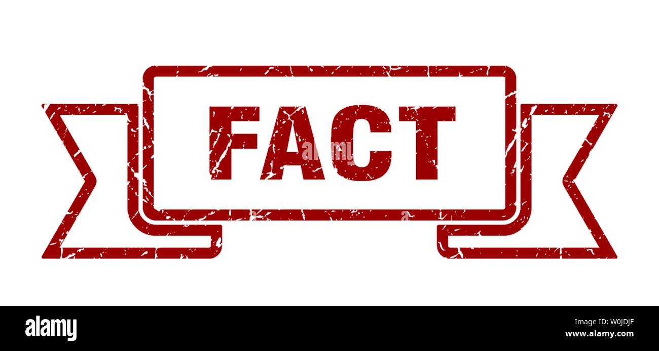 fact grunge ribbon. fact sign. fact banner Stock Vector Image & Art - Alamy