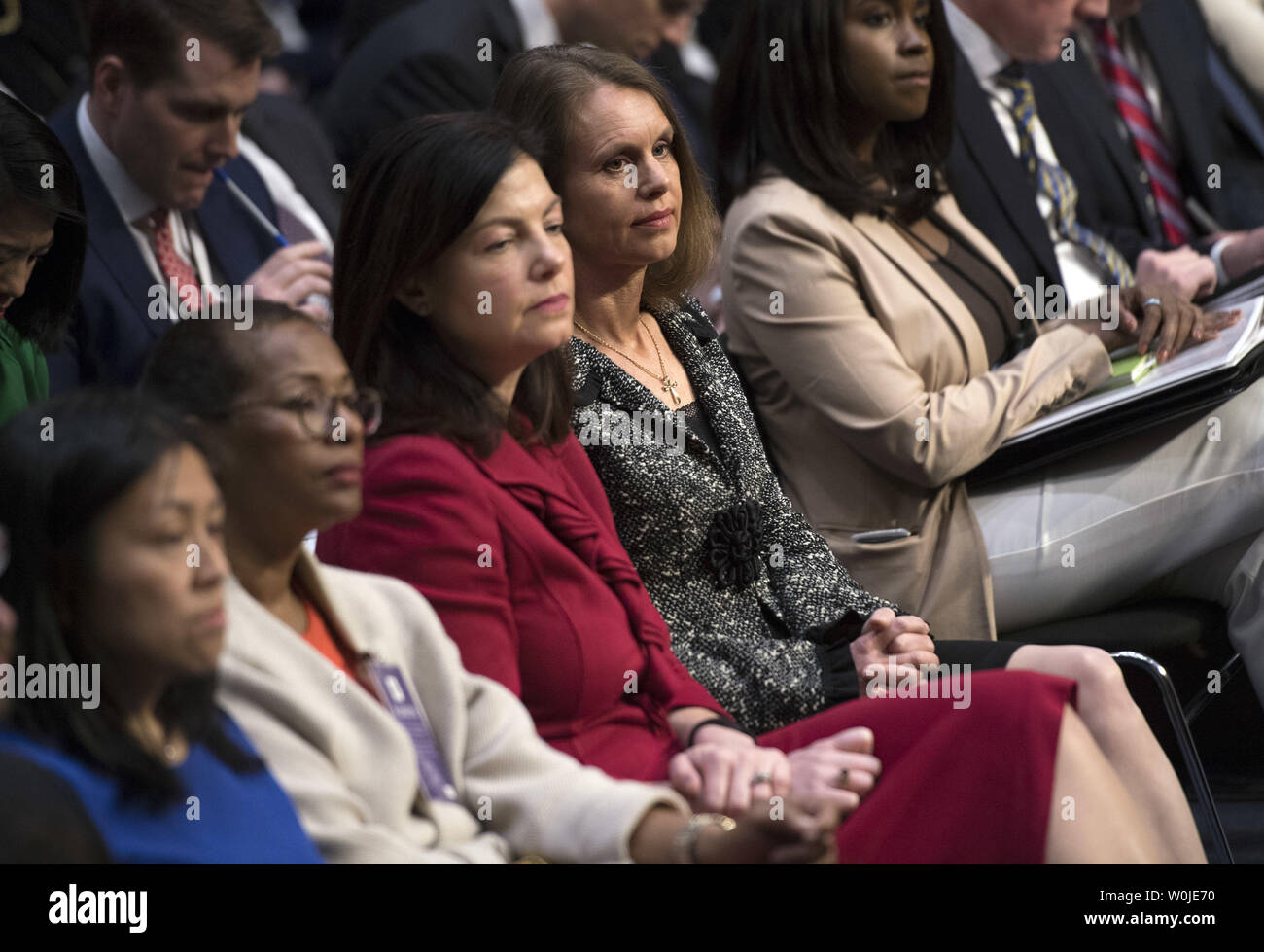 Neil gorsuch wife marie louise hi-res stock photography and images - Alamy
