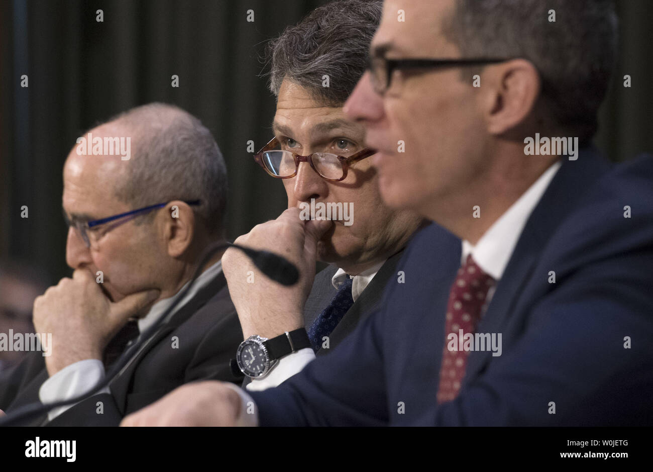 From left to right, Roy Godson, professor of government emeritus at ...