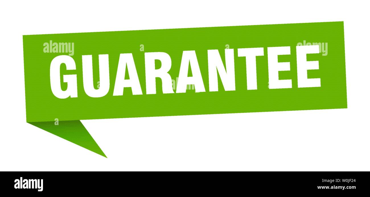 Guarantee sign paper origami Cut Out Stock Images & Pictures - Alamy