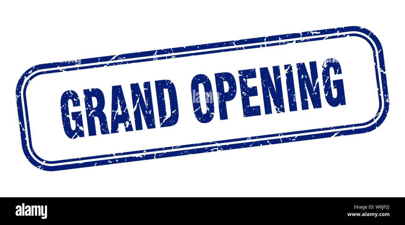 grand opening stamp. grand opening square grunge sign. grand opening ...