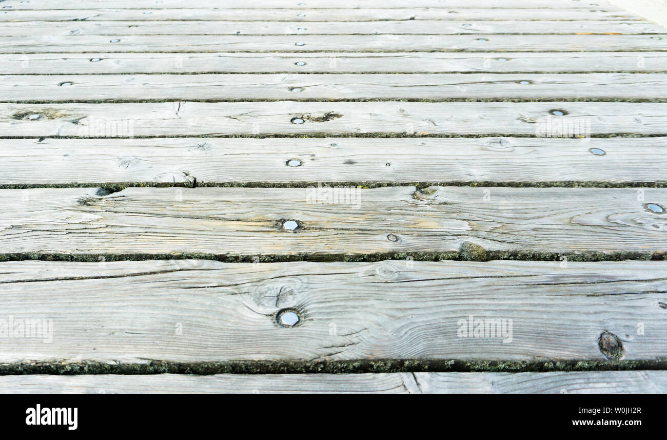 Wooden plank footbridge hi-res stock photography and images - Alamy