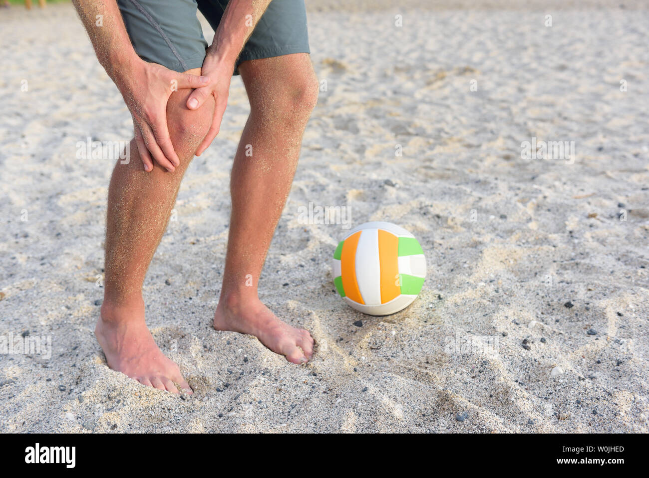 Volleyball sprain hi-res stock photography and images - Alamy