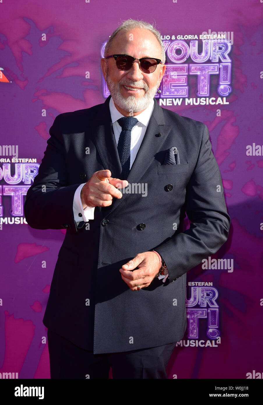 Emilio Estefan arriving for the press night for On Your Feet! at the ...