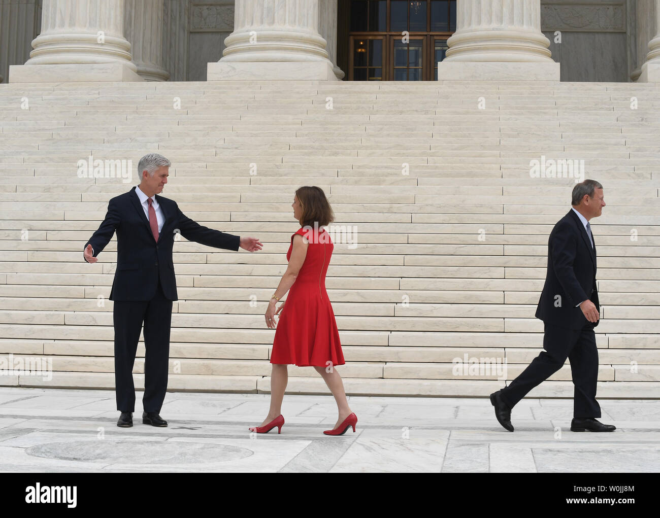 Neil gorsuch wife marie louise hi-res stock photography and images - Alamy