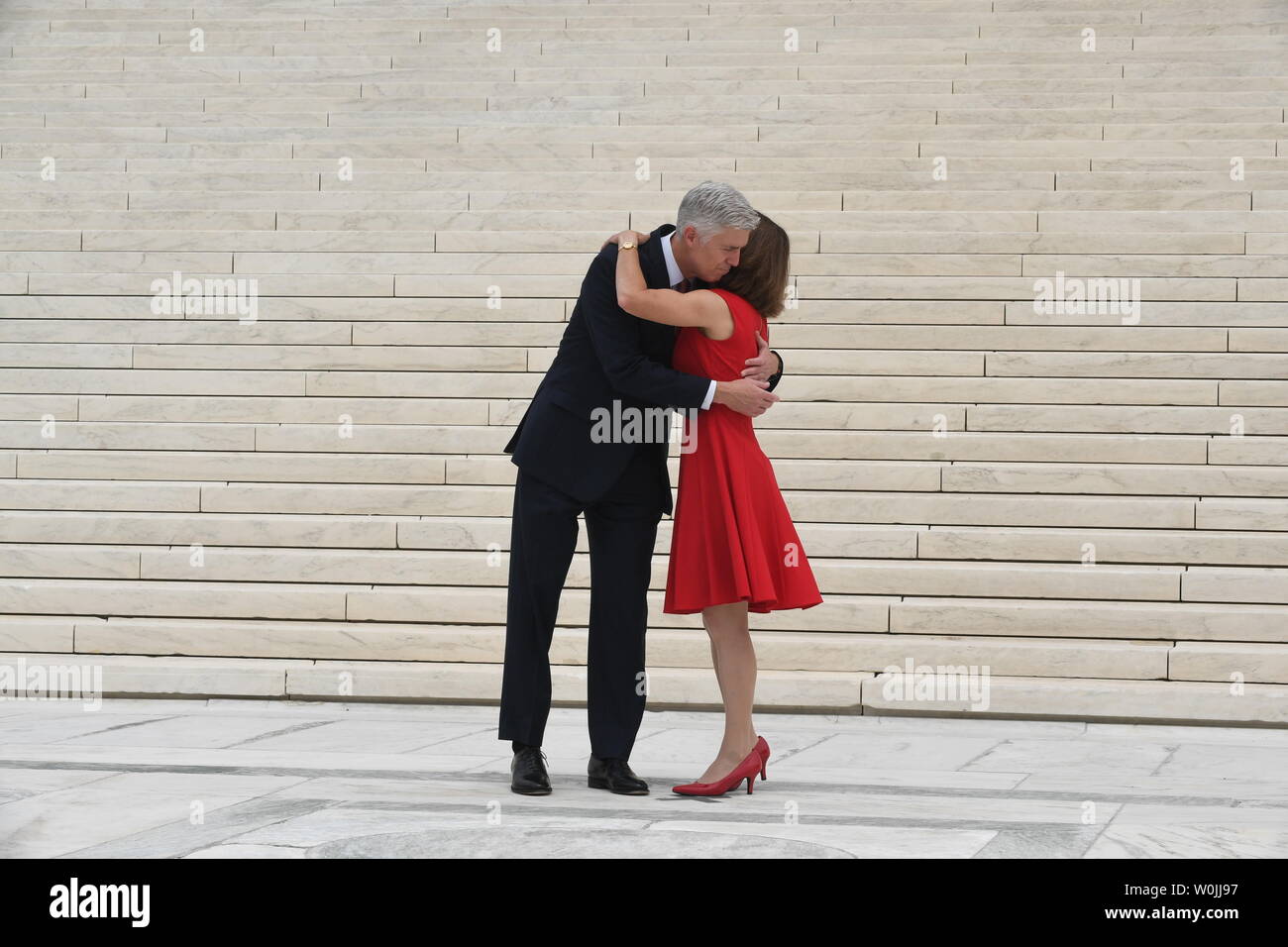 Neil gorsuch wife marie louise hi-res stock photography and images - Alamy