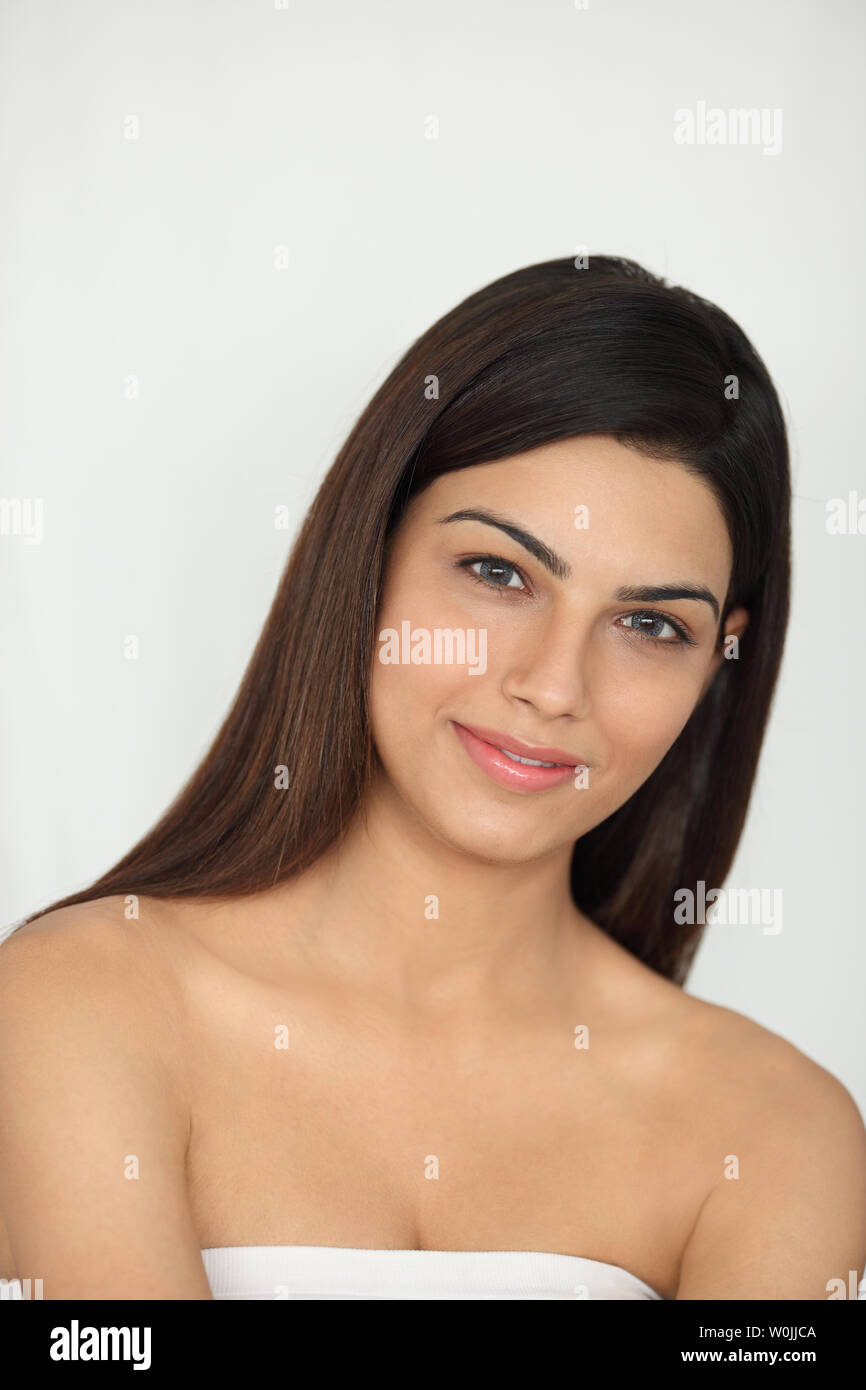 Portrait of a beautiful woman Stock Photo - Alamy