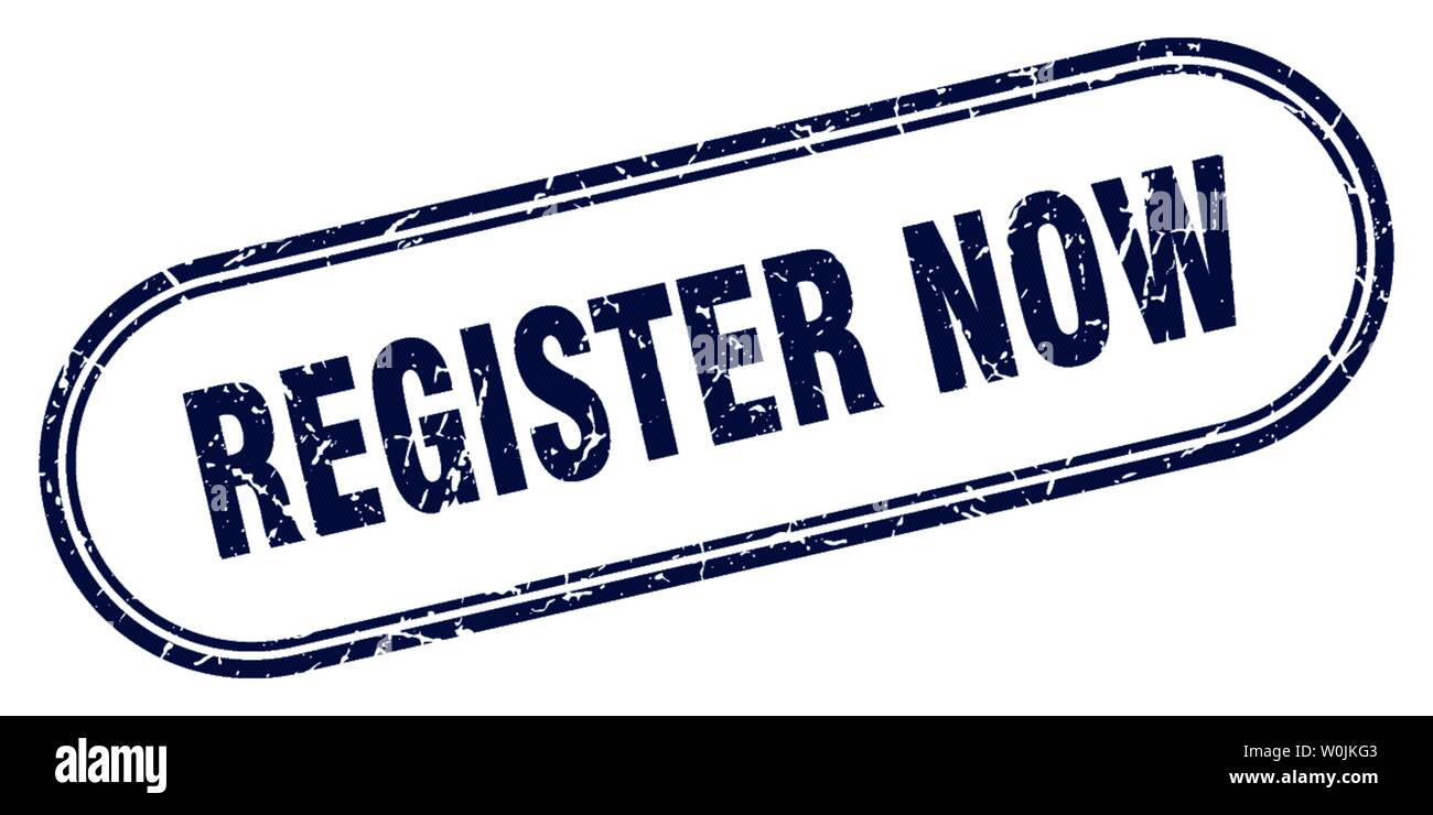 register now stamp. register now square grunge sign. register now Stock ...