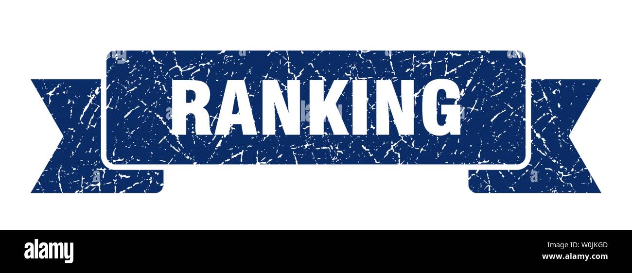 ranking grunge ribbon. ranking sign. ranking banner Stock Vector Image & Art - Alamy