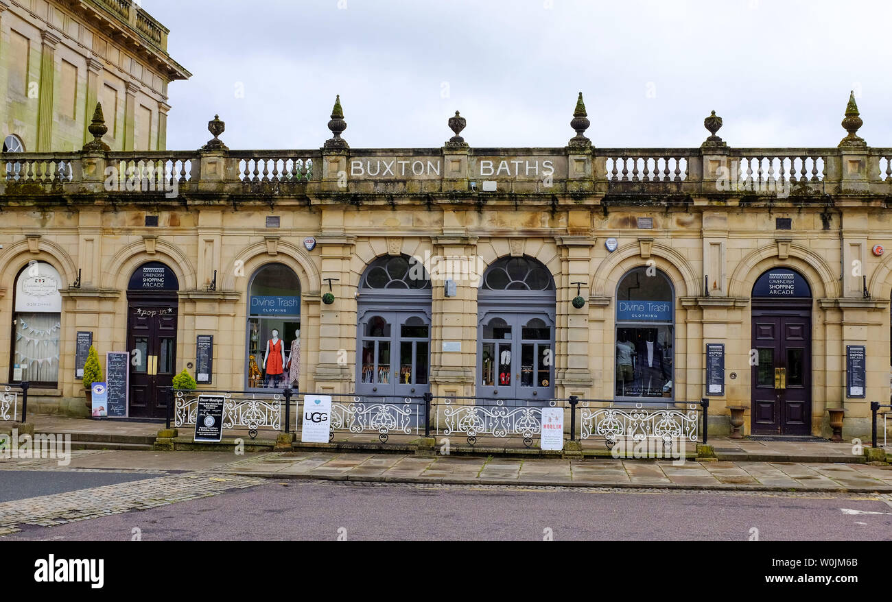 Old buxton baths hi-res stock photography and images - Alamy