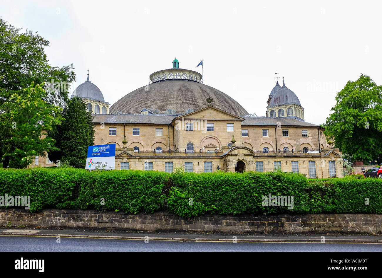 Uk england derbyshire buxton university hi-res stock photography and ...