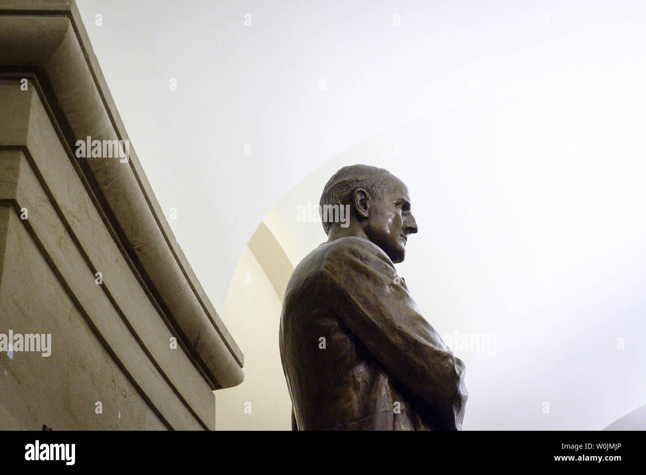 Statue of Gov. Charles B. Aycock, of North Carolina stands in the ...