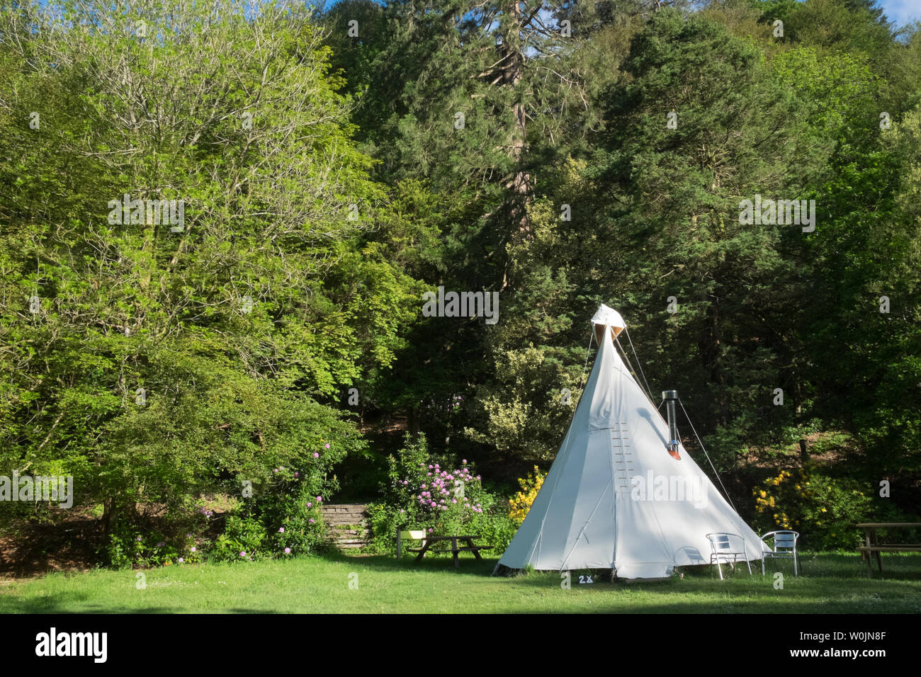 Glamping,camping,tipi,teepee,option,at,YHA,Grasmere,The Lake District ...