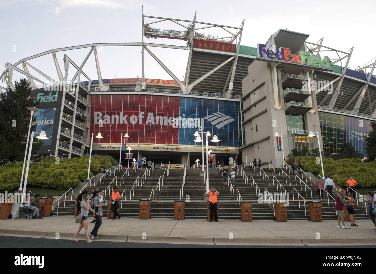 FedEx Field, the home of the Washington Redskins, is seen in Landover ...