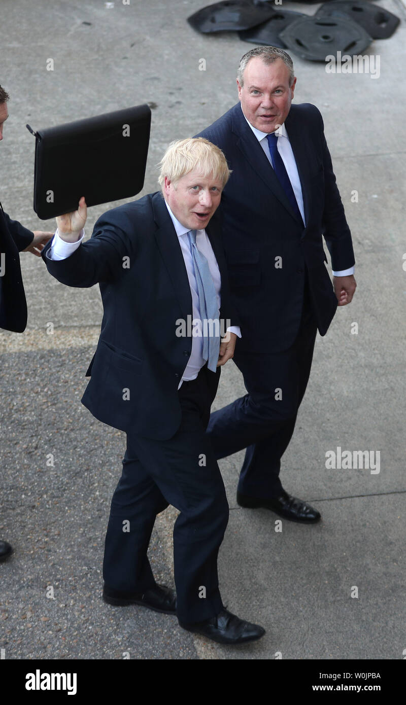 Conservative Party Leadership Contender Boris Johnson Arrives At