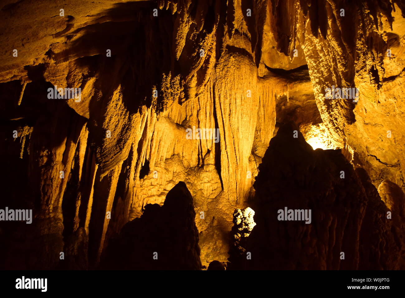Natural karst caves Stock Photo - Alamy