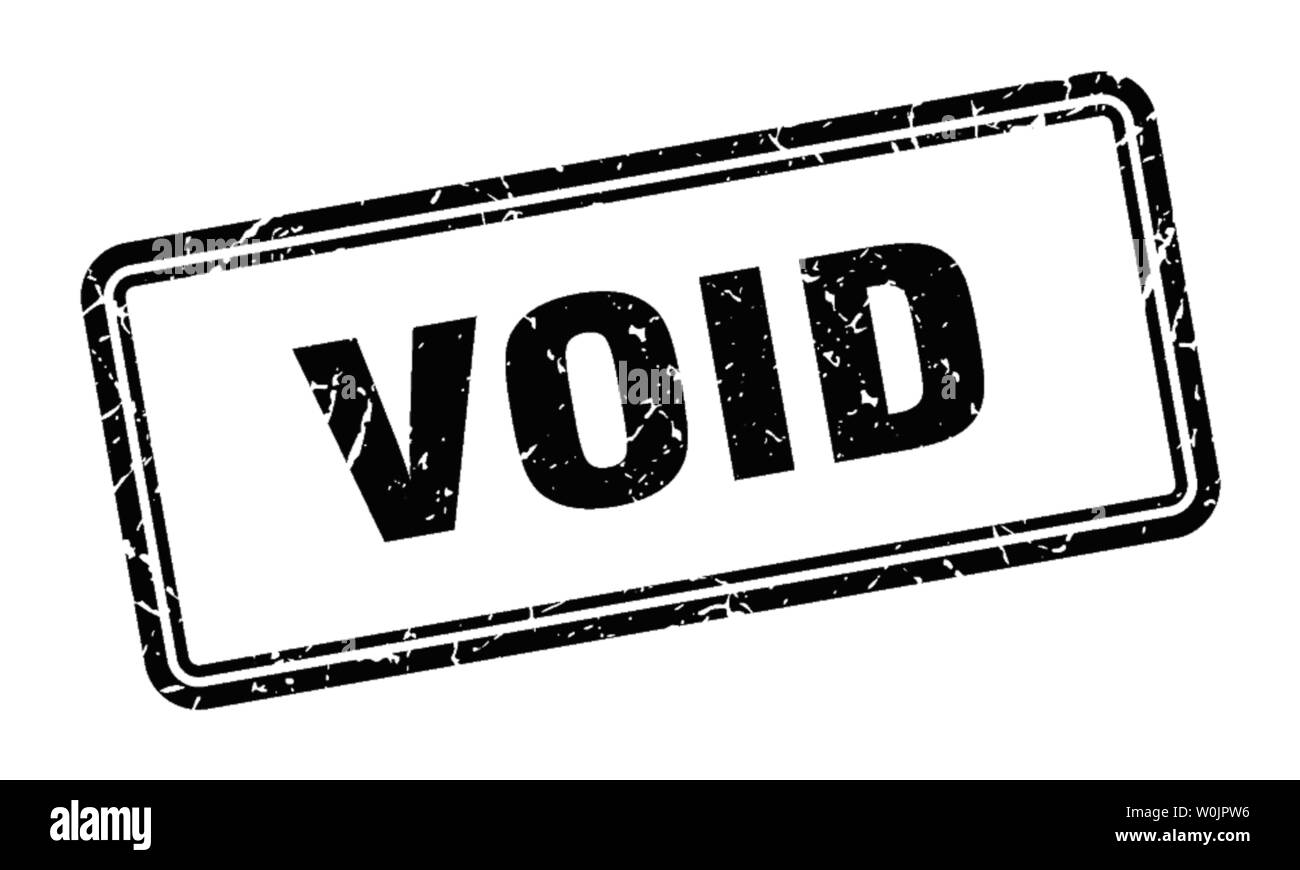 void stamp. void square grunge sign. void Stock Vector Image & Art - Alamy