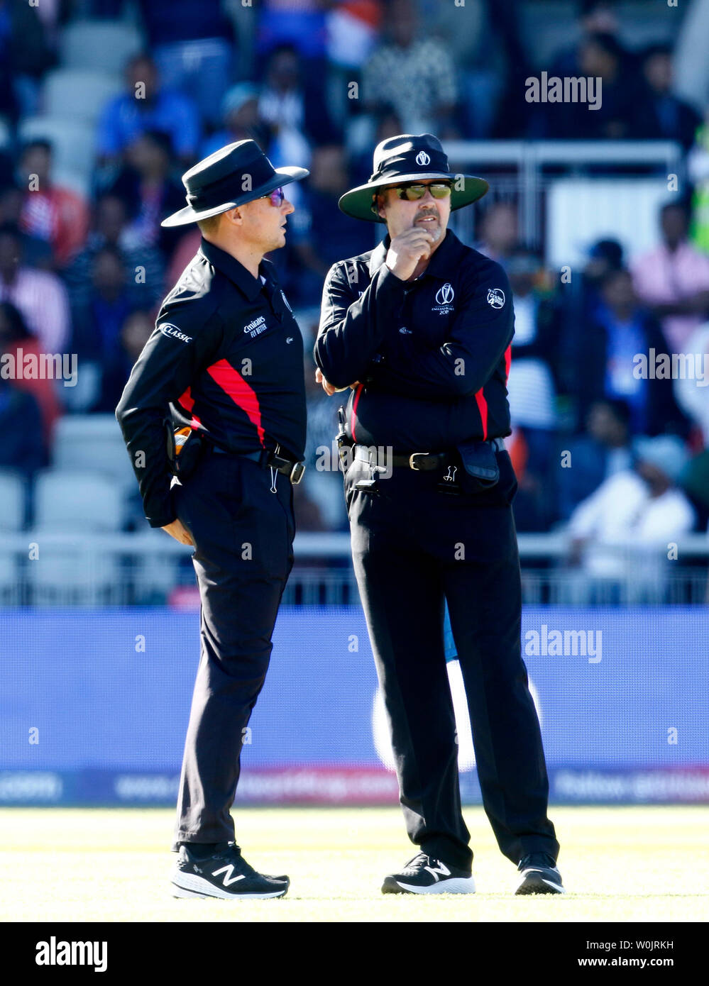 Old Trafford, Manchester, UK. 27th June, 2019. ICC World Cup cricket ...