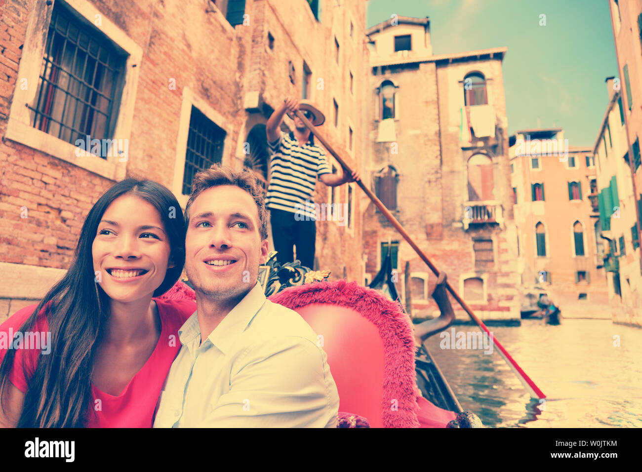Couple In Love On Gondola High Resolution Stock Photography and Images ...