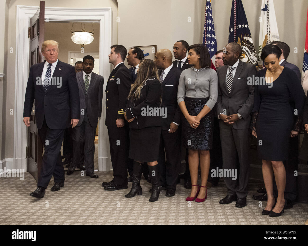 President roosevelt enters hi-res stock photography and images - Alamy