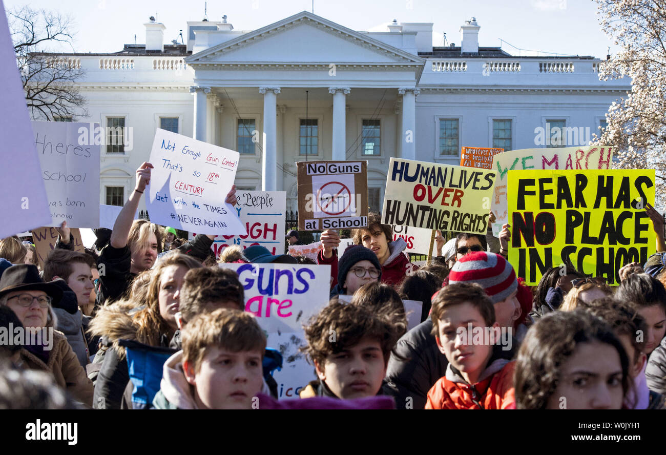Local area students participate in the National School Walkout protest ...