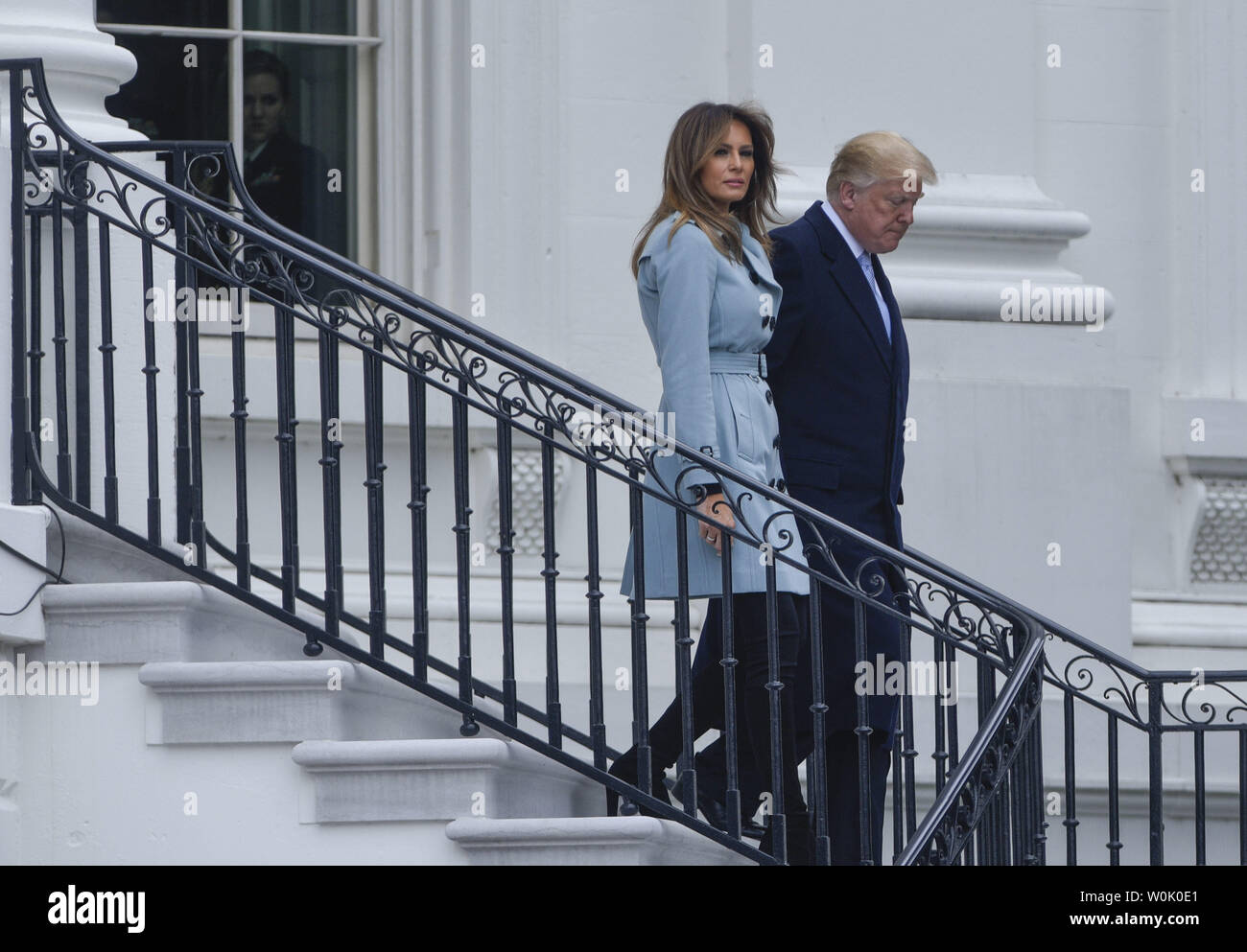 Melania trump april 2018 washington hi-res stock photography and images ...